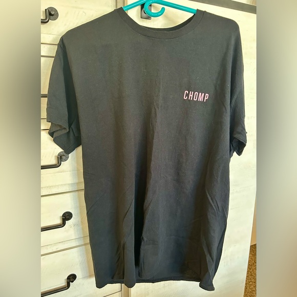 Chomps | Shirts | Chomp Black Cotton Tshirt | Poshmark